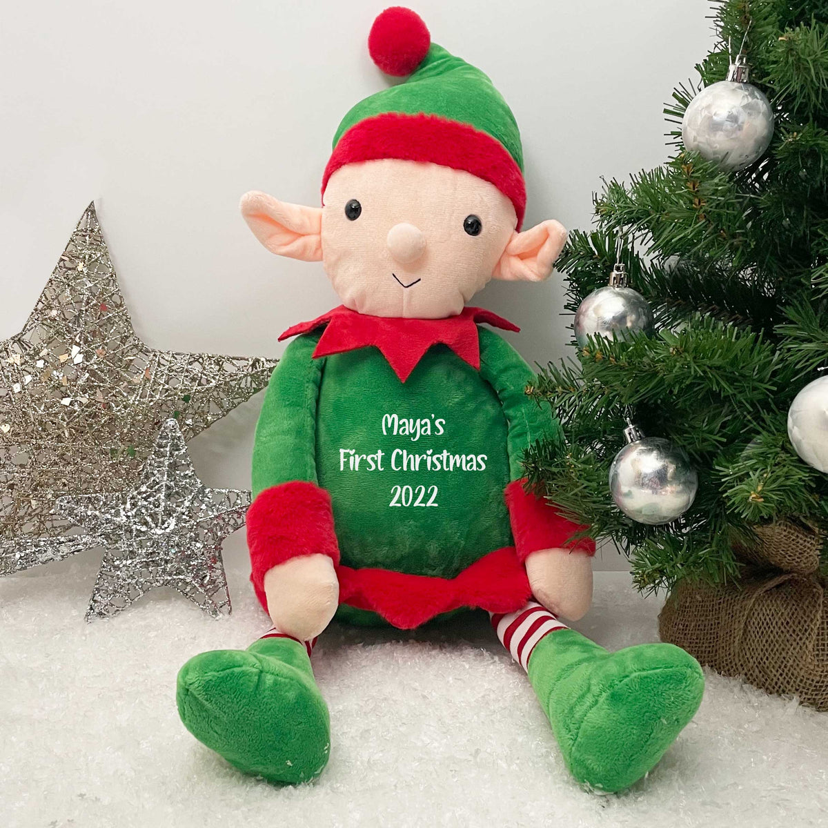 Personalised Elf Soft Toy – Lovely NICU Gifts